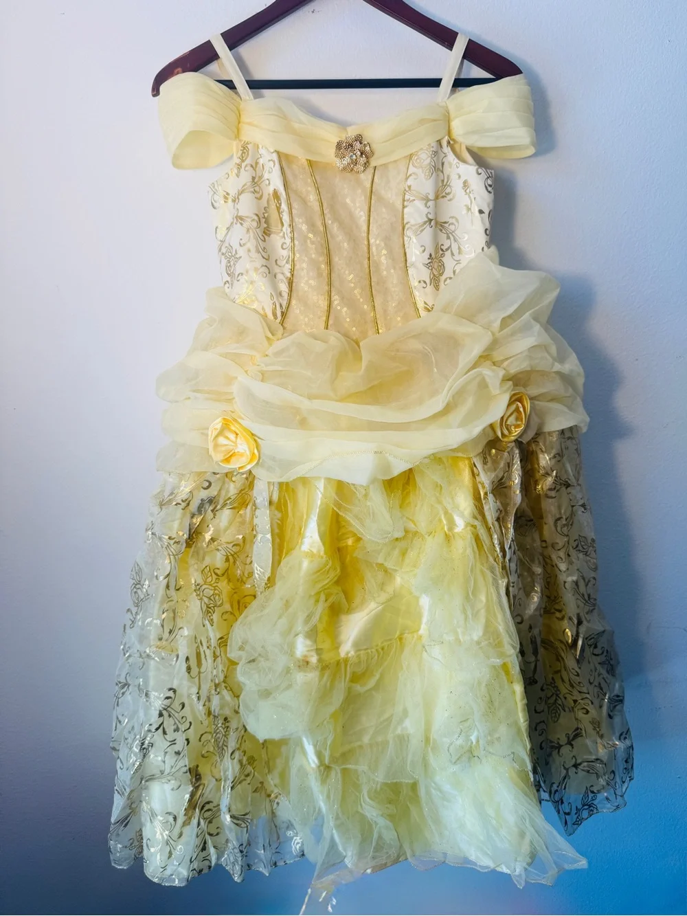 Disney | Dresses | Bibbidi Bobbidi Boutique Princess Belle Gown With ...
